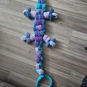 Crochet Beaded Lizard - Etsy