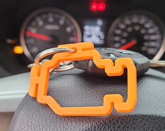 Check Engine Keychain Funny Gift Key Ring Gag Gift - Etsy