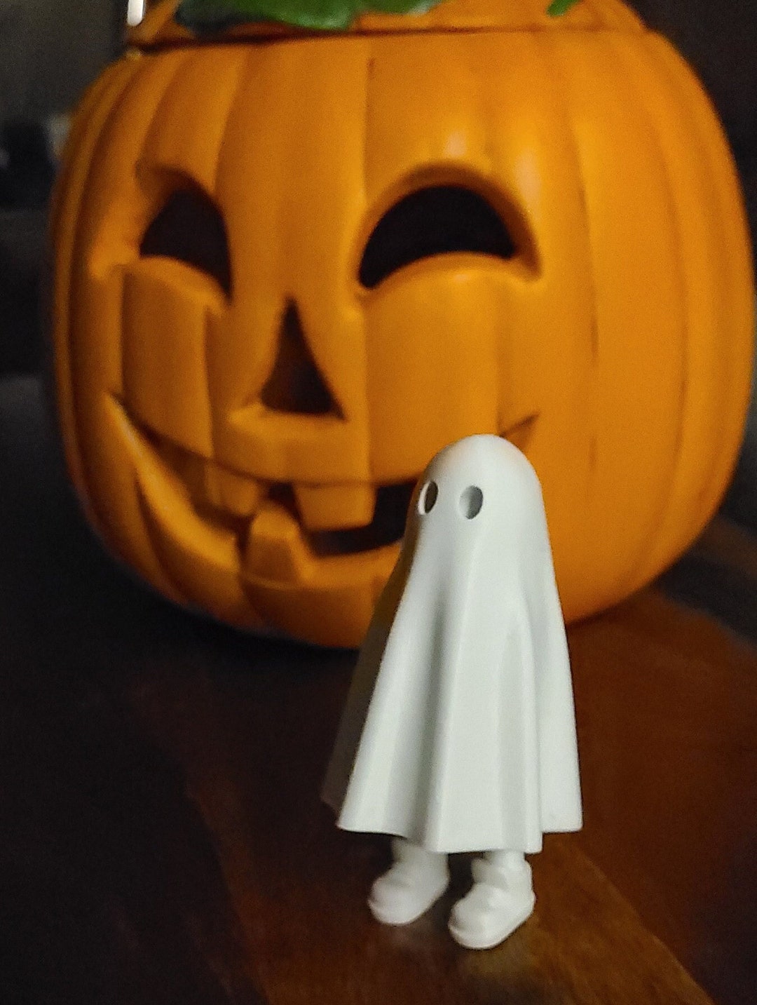 Mini Ghost With Retractable Legs | Toy | Décor | Halloween | Figure - Etsy