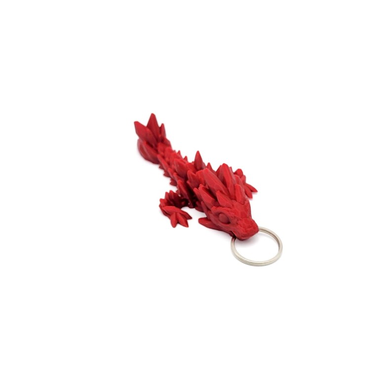 Gem Articulating Dragon Keychains | Articulated Dragon | 3D Printed ...
