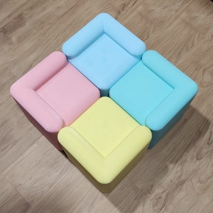 Tabula Rasa Modern Coffee Table Corner Stands | Coffee Table | 3D ...