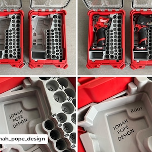 M12 FUEL 3/8 Impact Insert for Milwaukee Packout by Jonah Pope Design ...