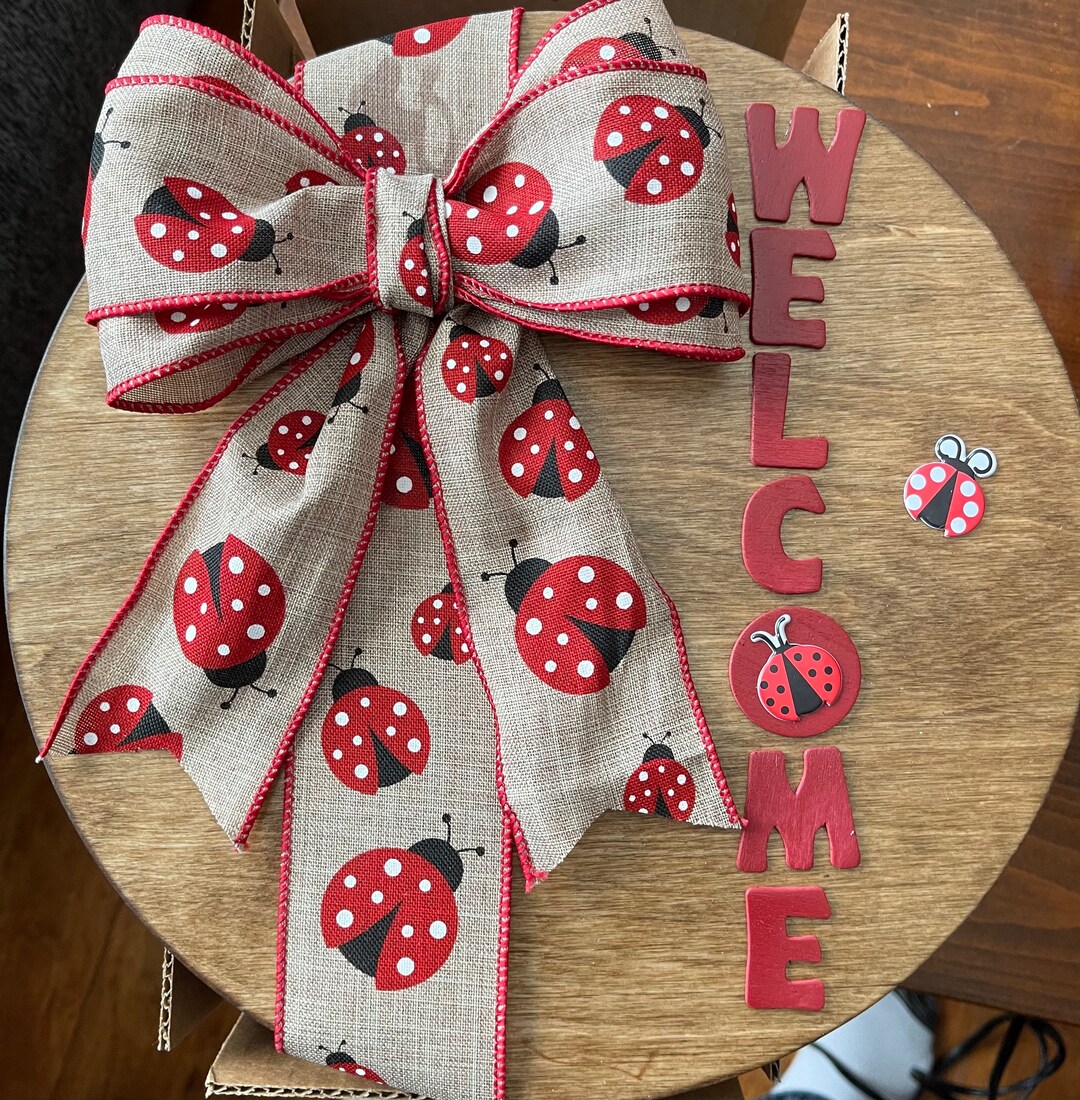 Ladybug Welcome Sign - Etsy