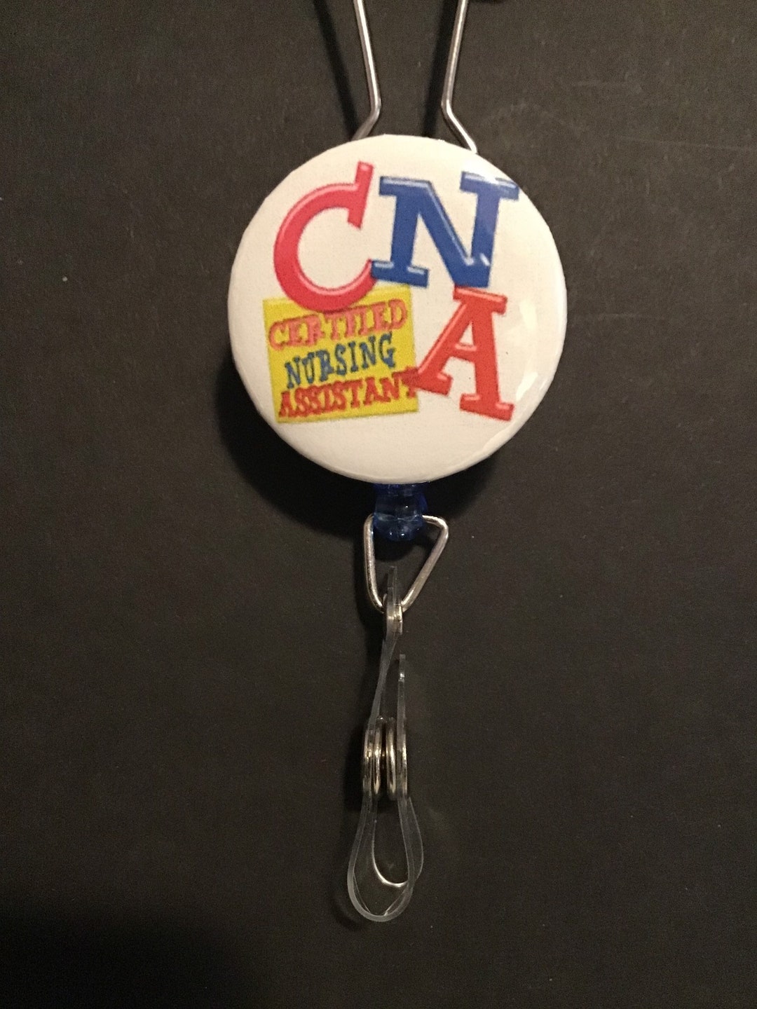 CNA Name Badge Holder - Etsy