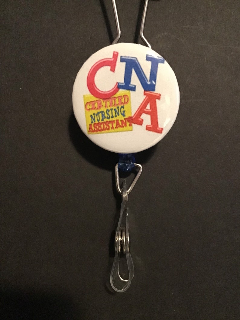 CNA Name Badge Holder - Etsy