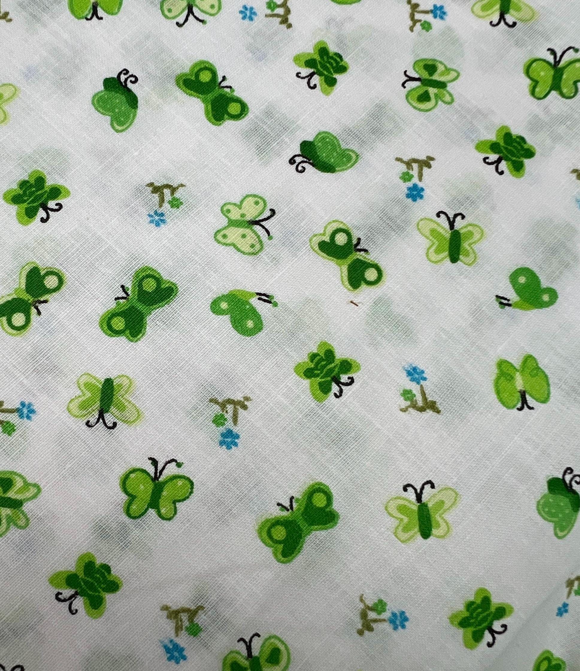 Butterfly Fabric Print Poly Cotton Fabric - Sold by the Yard - 59" - Etsy