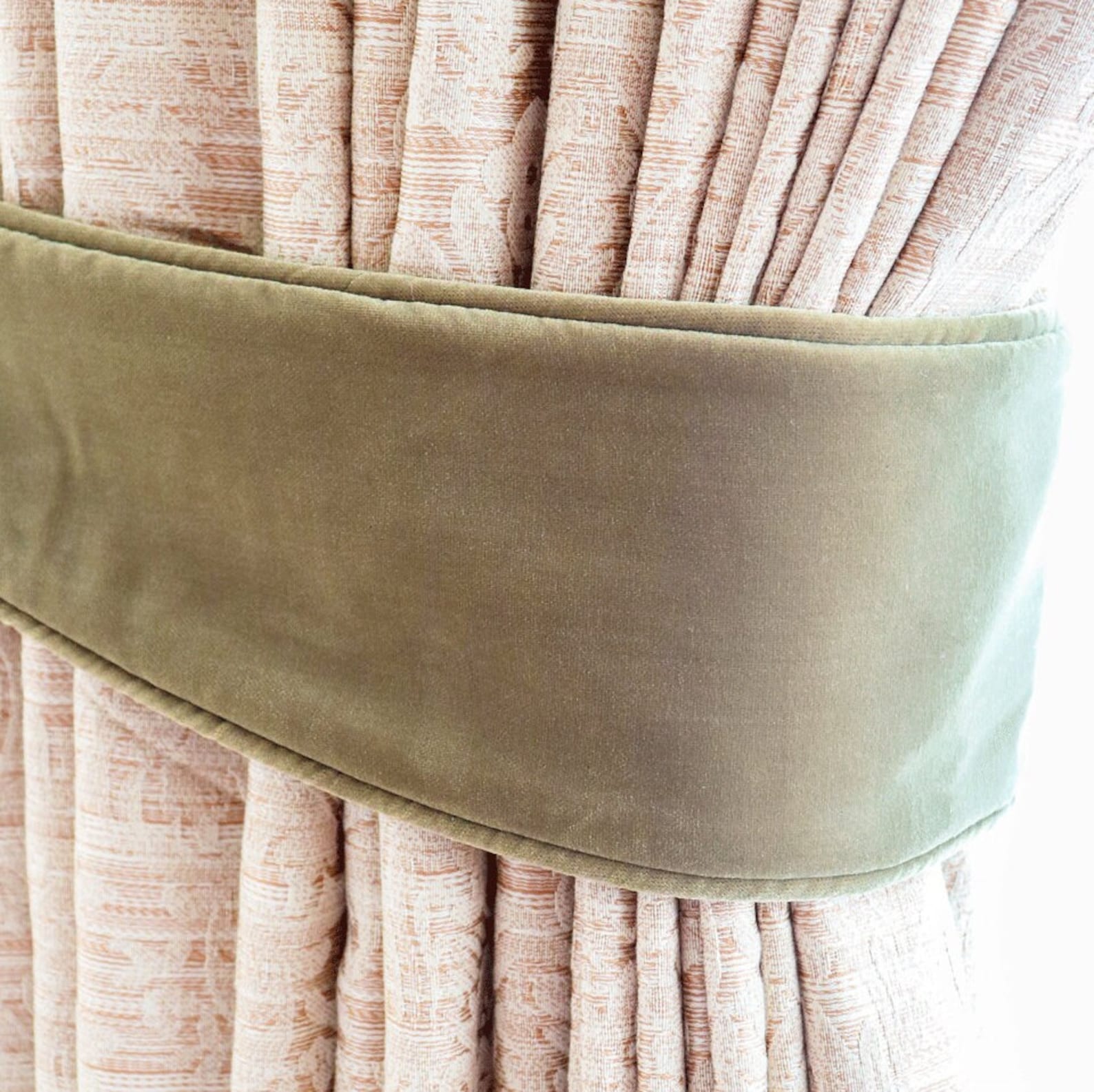 Curtain Tie Backs | Fabric Curtain Tiebacks | Curtain Holdbacks ...