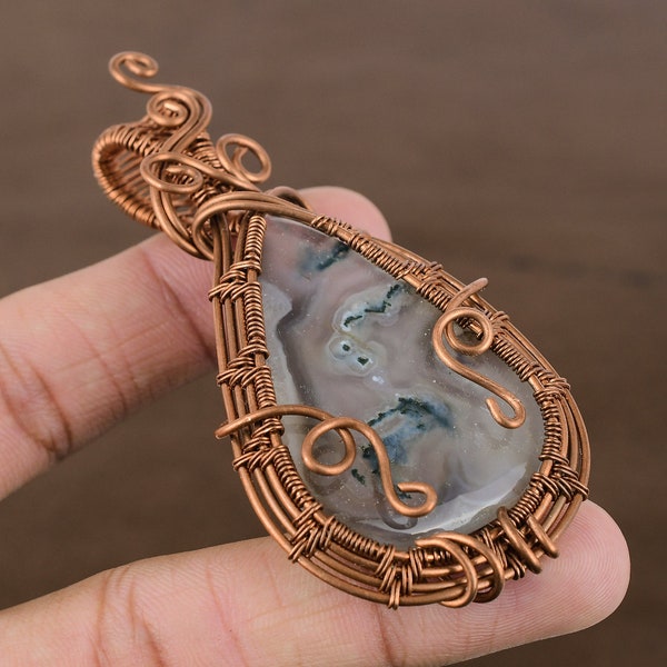 Wrapped Pendant - Etsy