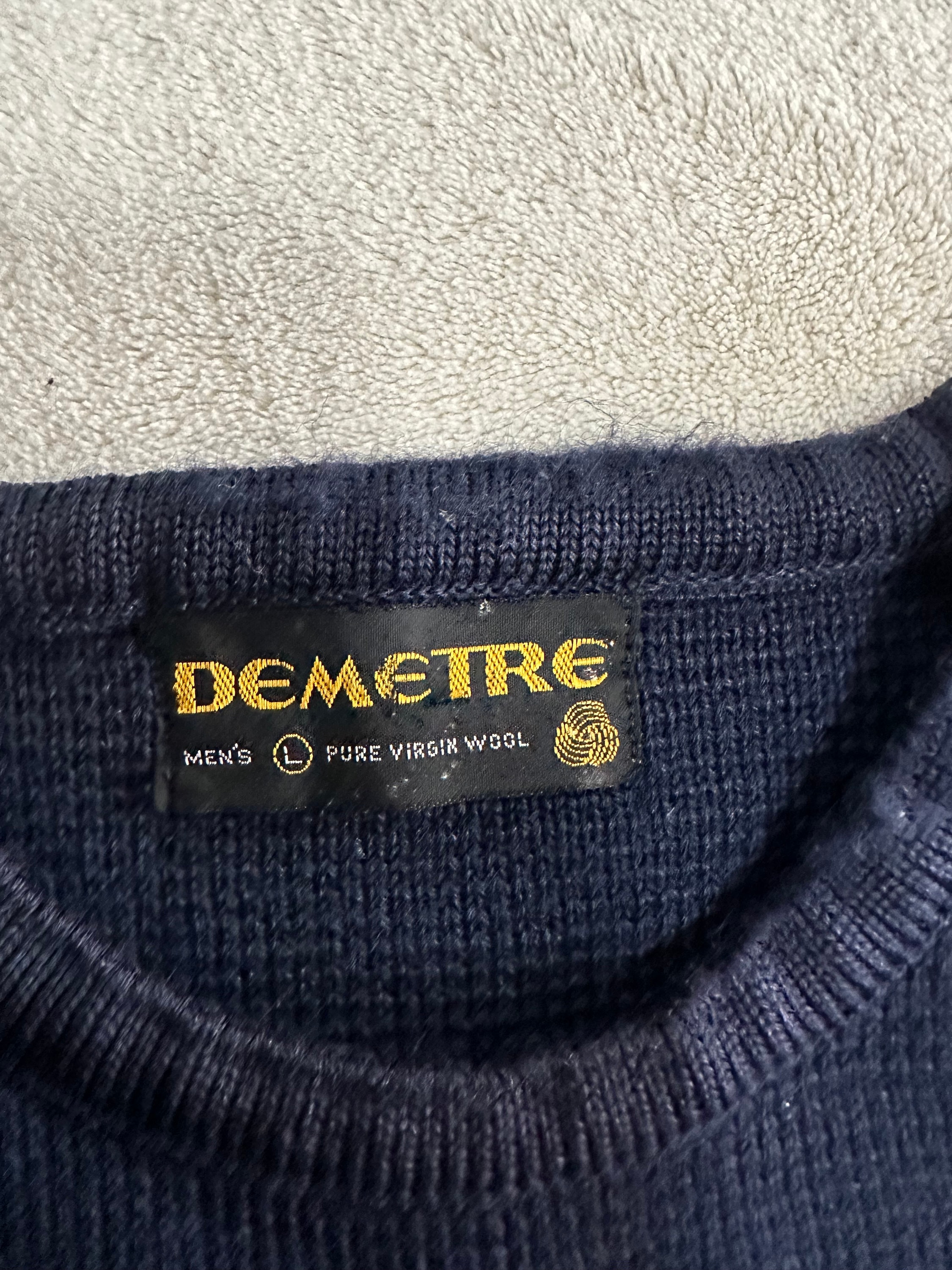 Vintage Demetre Sweater Men’s - Etsy