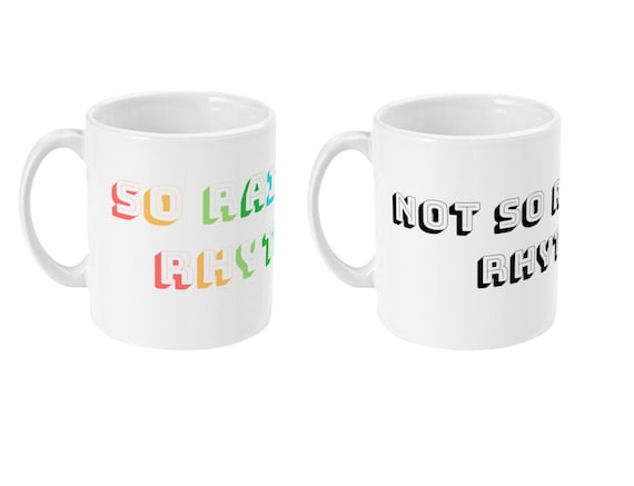 Set of 2 so Rainbow Rhythms/not so Rainbow Rhythms Peep - Etsy
