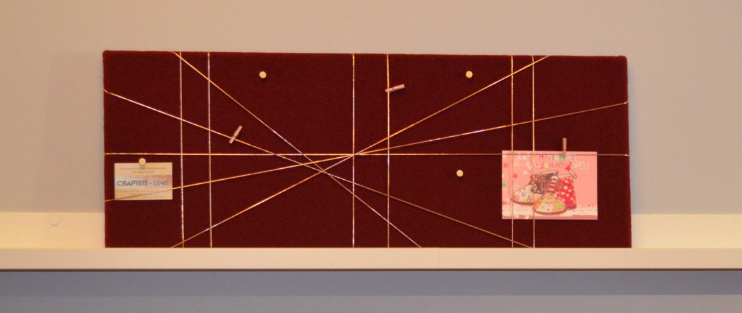 Pinboard/cork New Collection Dark Red - Etsy