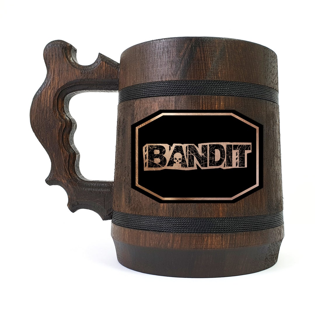 Bandit Beer Mug / Borderlands Stein / Personalized Beer - Etsy