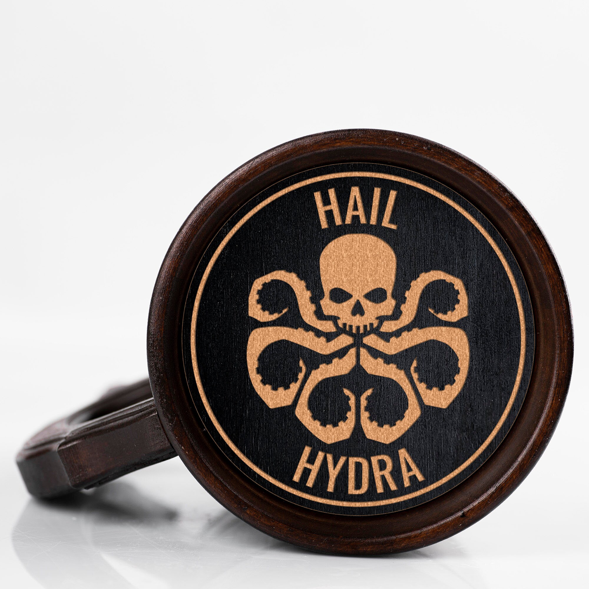 HYDRA Beer Mug With Lid / Personalized Marvel Comics Beer - Etsy