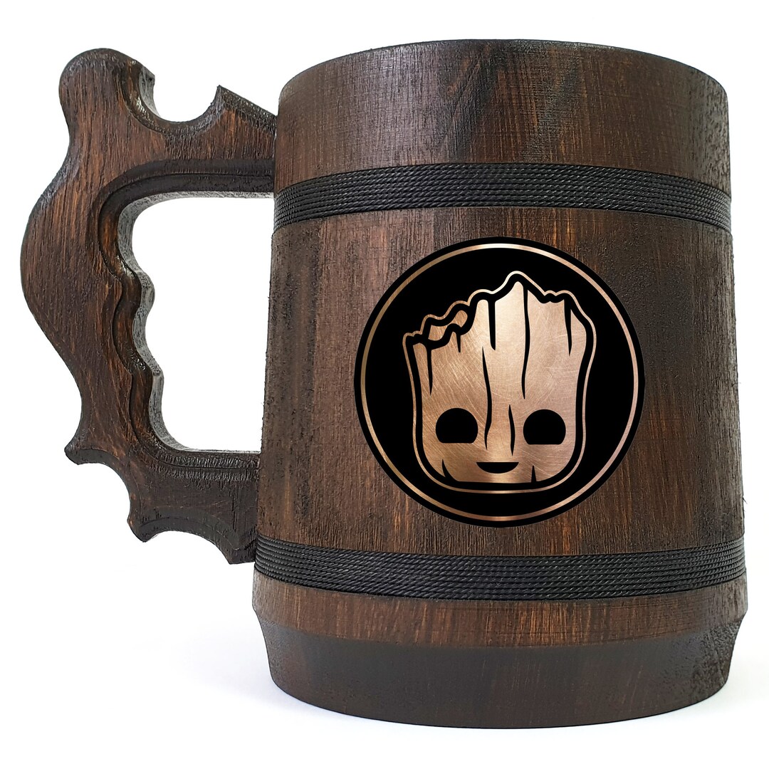 Groot Beer Mug / Guardians of the Galaxy Beer Tankard / Marvel - Etsy