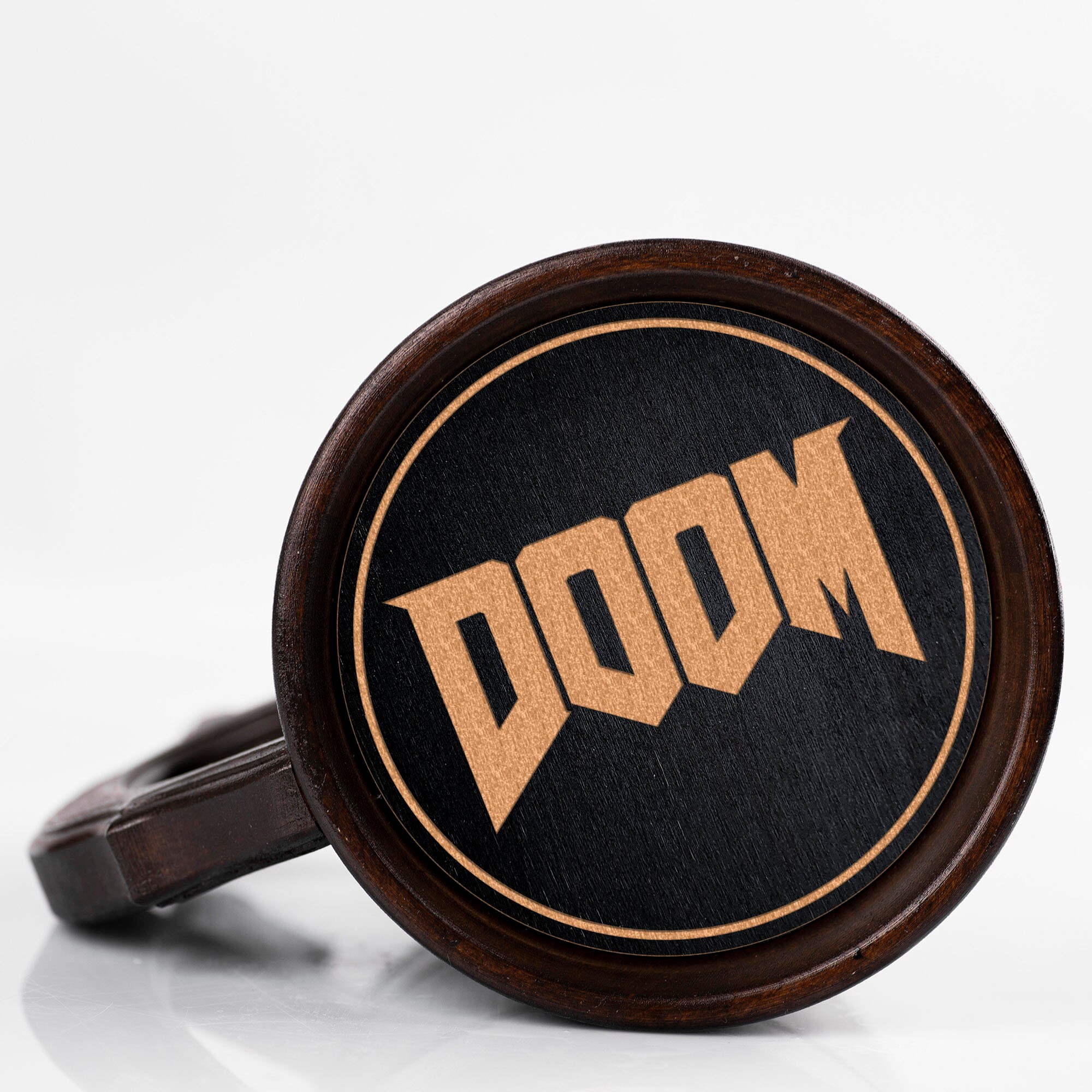 Doom Beer Stein With Lid / Personalized Doom Beer Tankard / | Etsy