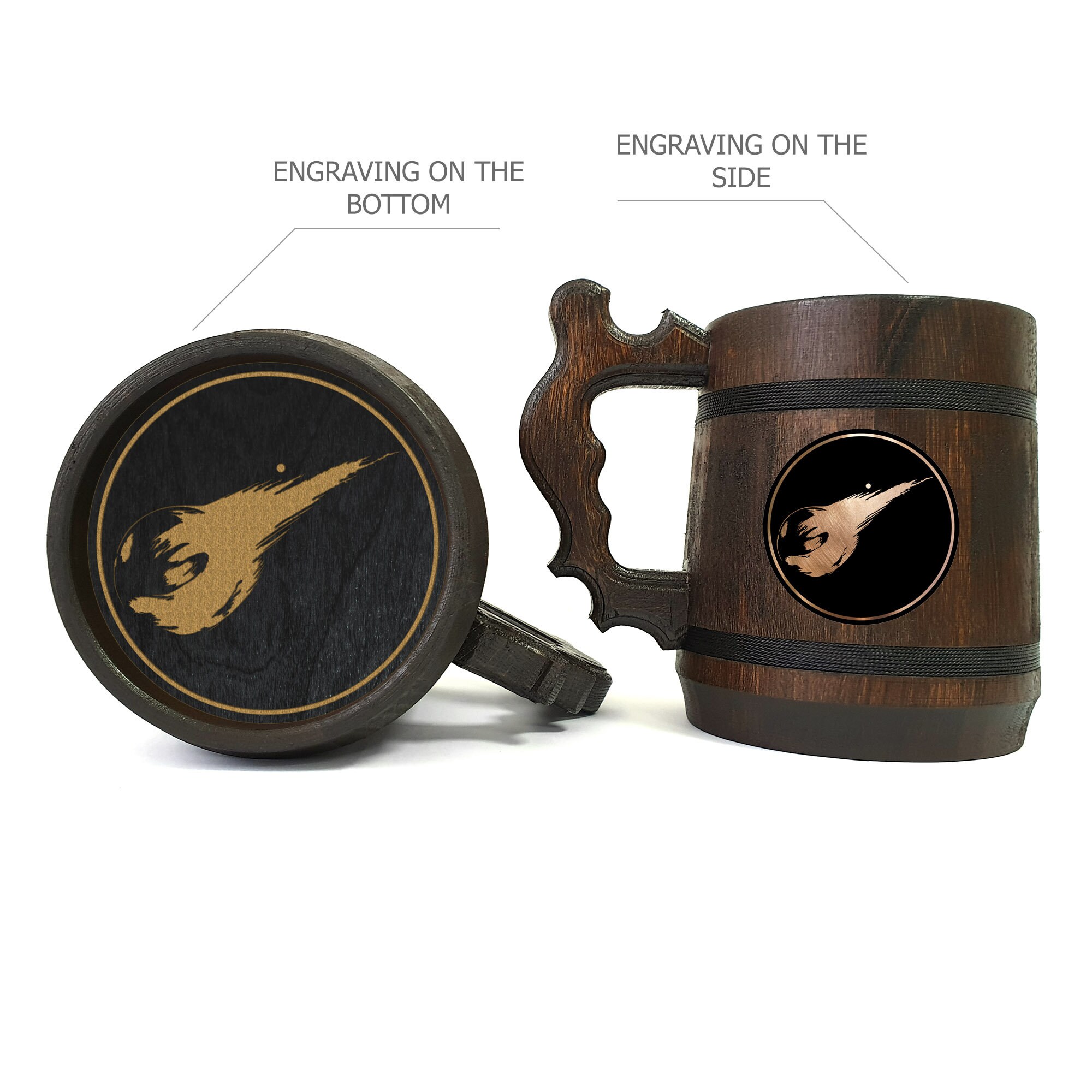 Final Fantasy VII Meteor Beer Stein / Personalized Beer - Etsy
