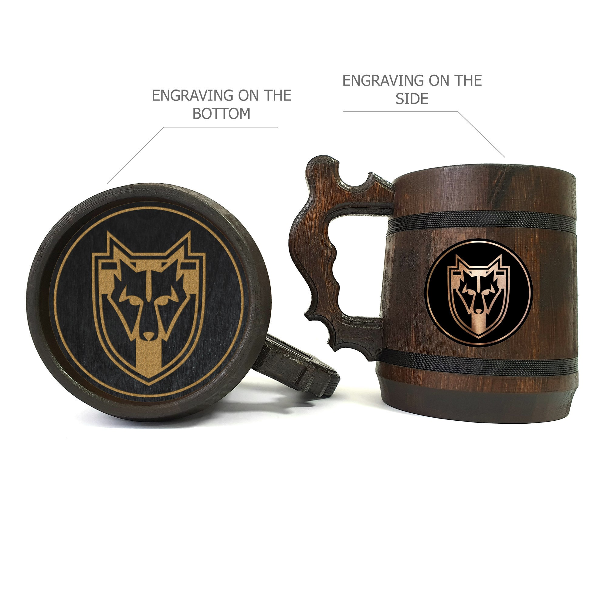 Skyrim Solitude Beer Mug / The Elder Scrolls Tankard / | Etsy