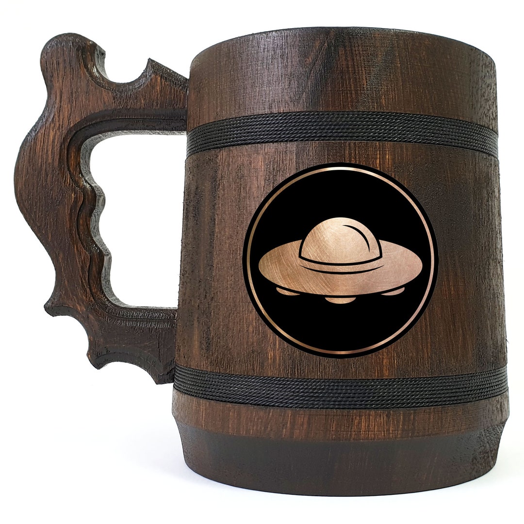 UFO Beer Mug, Alien Mug, Gift From Daughter, Gift for Daddy ...