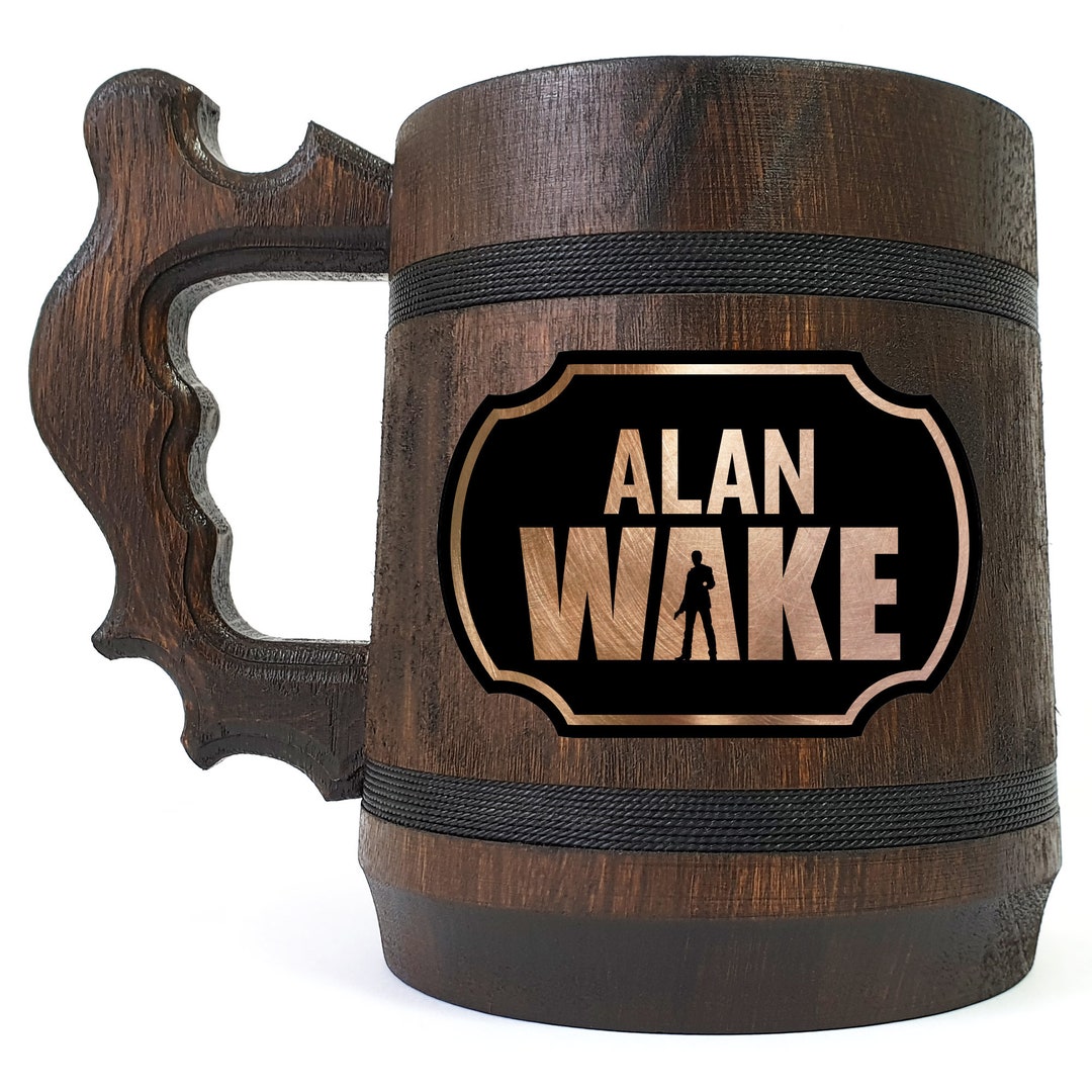 Alan Wake Beer Mug - Etsy