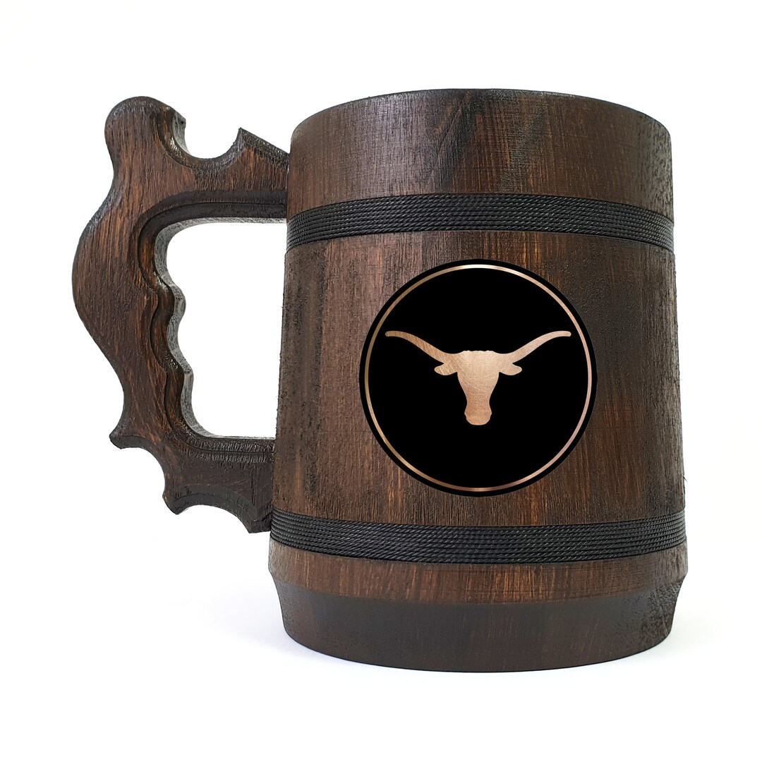 Texas Longhorns Beer Mug / American Football Team / NCAA - Etsy