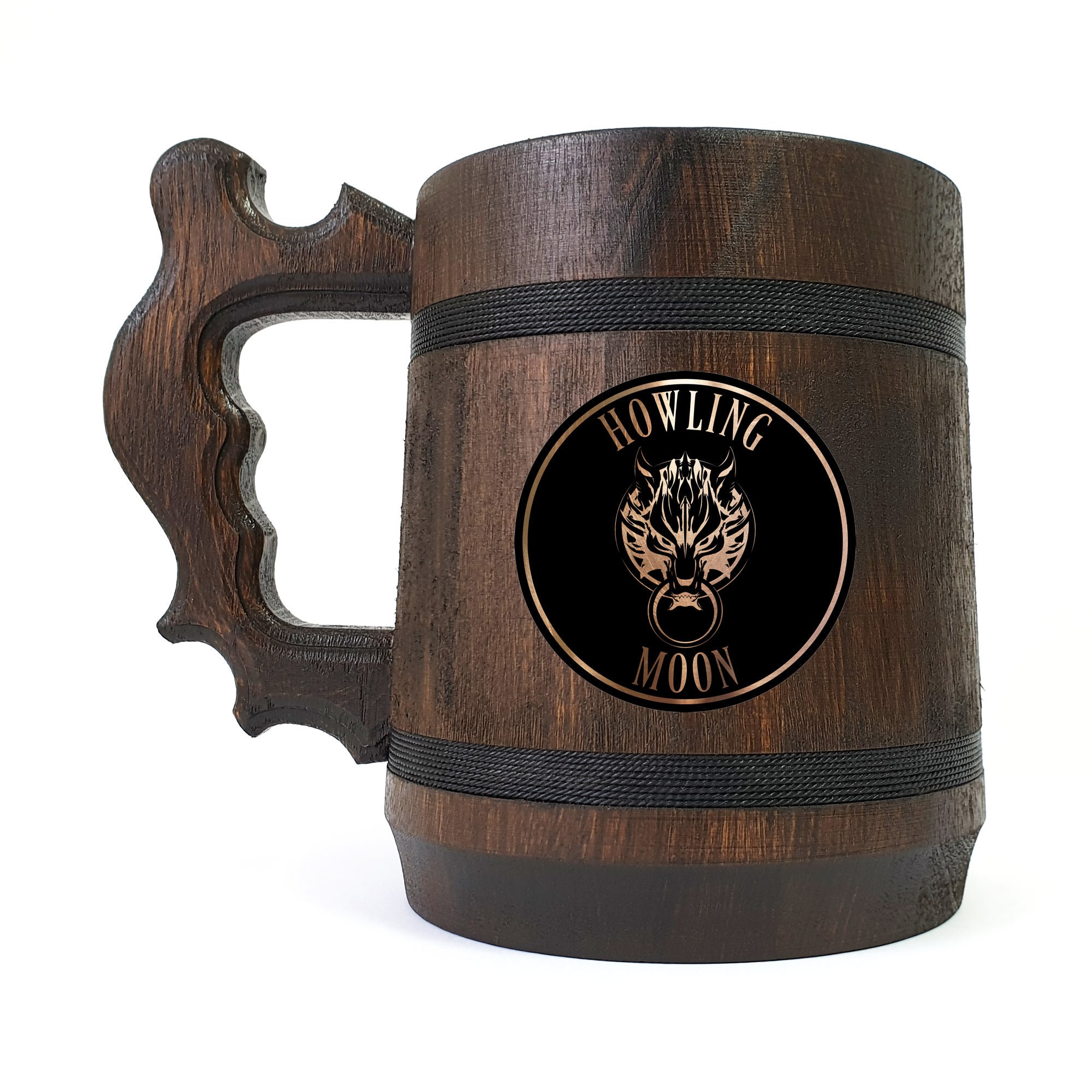 Fenrir Beer Stein / Final Fantasy Personalized Beer Tankard / - Etsy