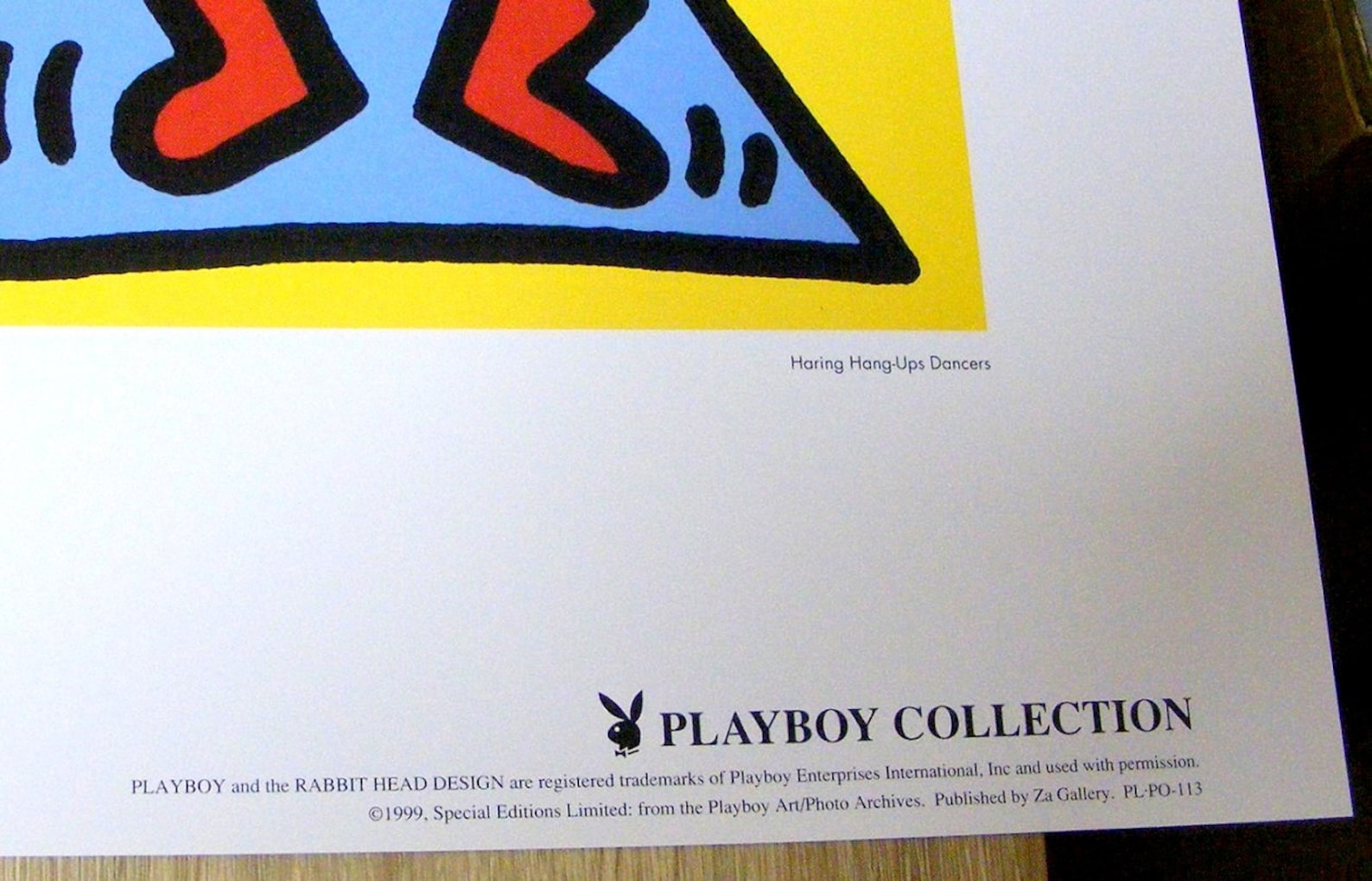 Keith Haring Six Dancing People Poster, 1999 (playboy Art Archive) - Etsy
