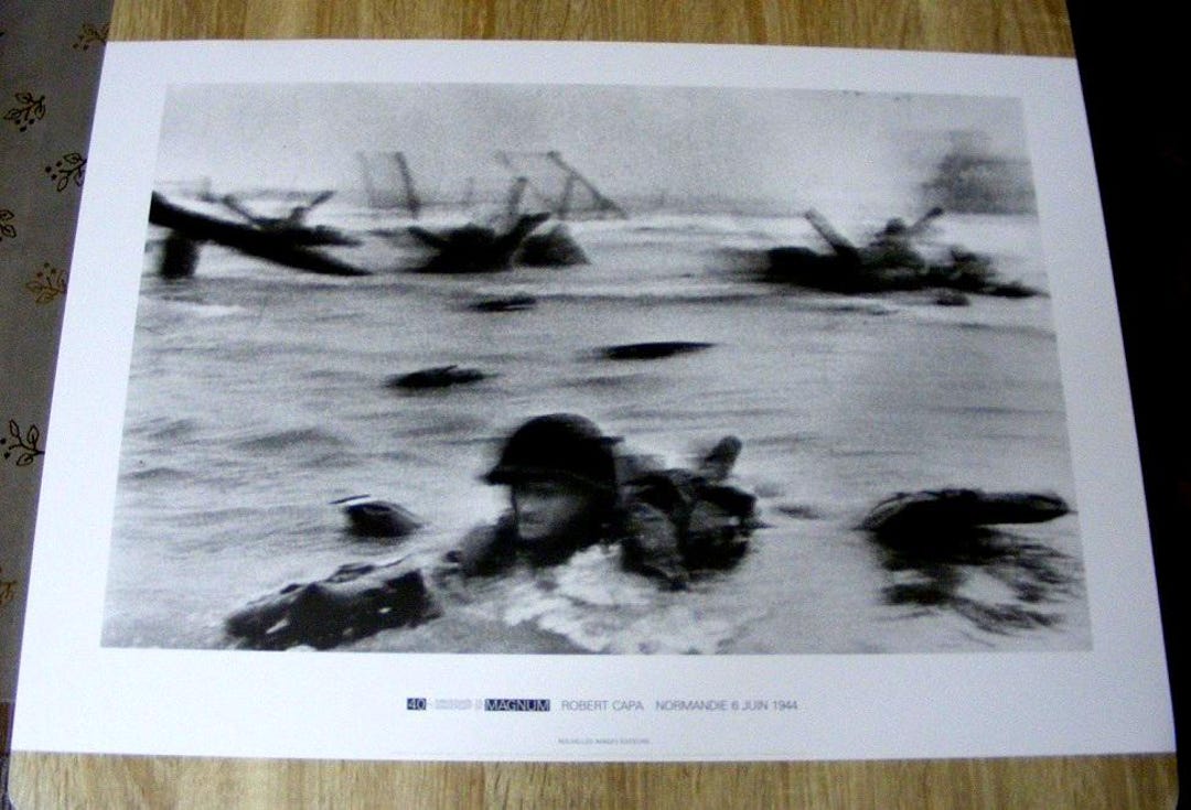 Robert Capa Normandie 6 Juin 1944 40th Anniversary of MAGNUM,1989 ...