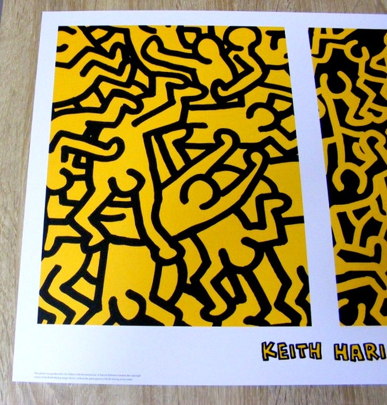 Keith Haring Playboy Inverted,1999 Japan Poster (playboy Art Archive ...