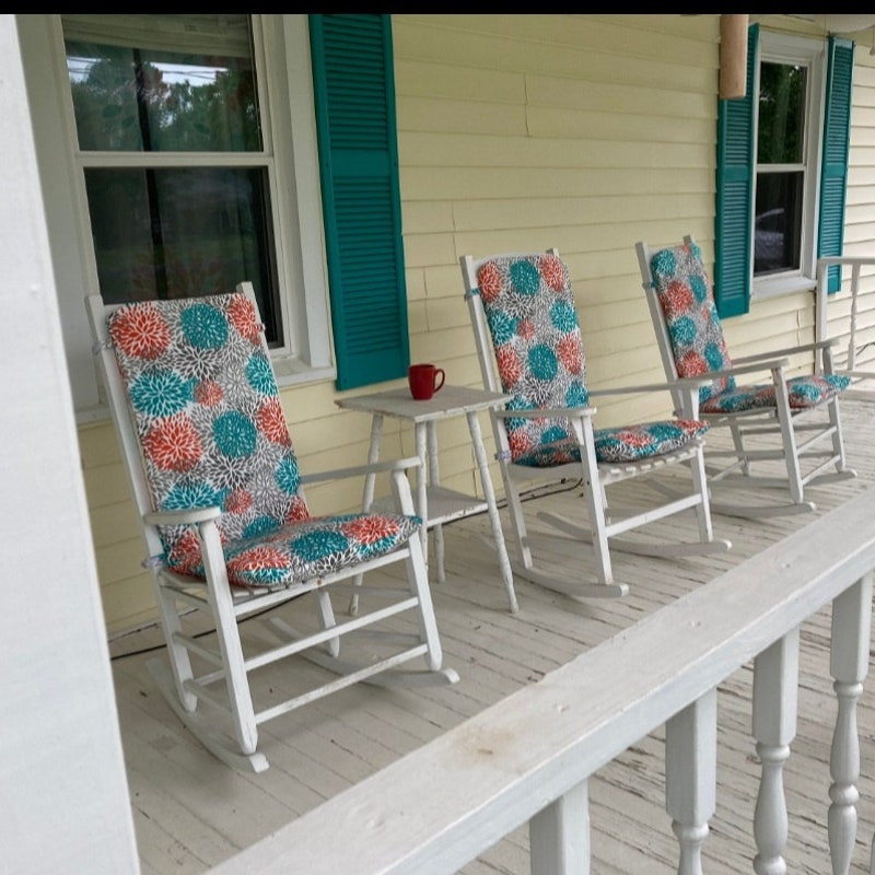 Wingback Rocker Seat Cushions - Etsy