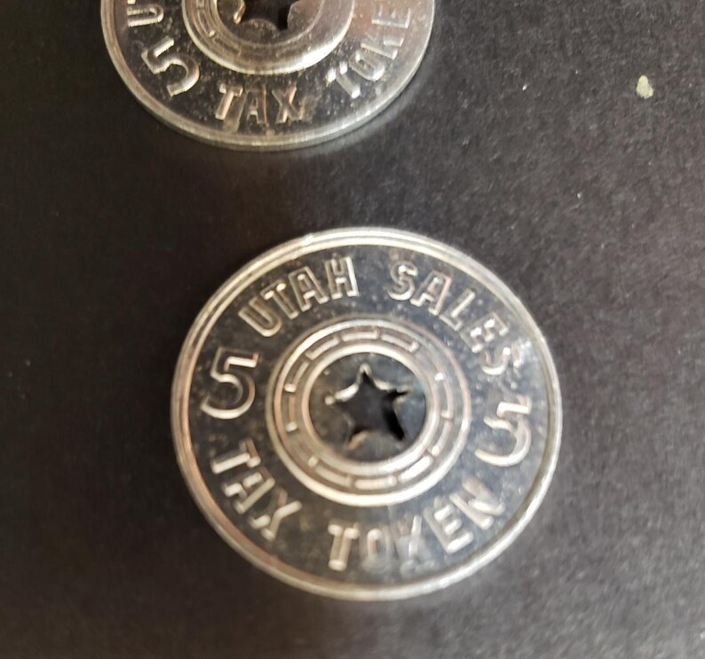 Tax Tokens From Utah in the 1940's - Etsy