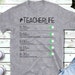 Teacher Alarm Shirt - Short-sleeve Unisex T-shirt / Teacher Life ...