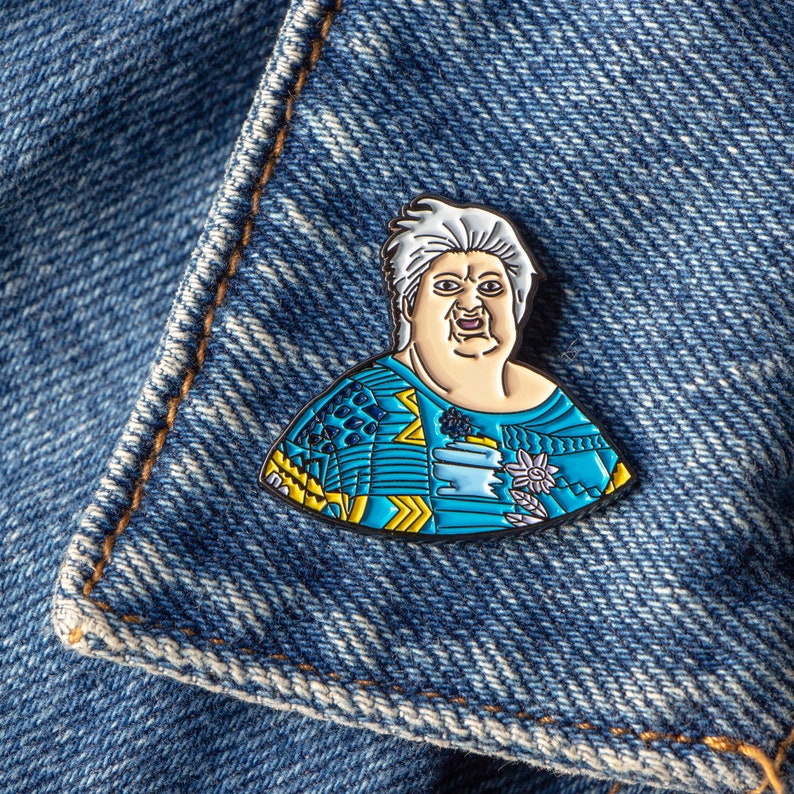 Wat Lady Meme Enamel Pin - Etsy