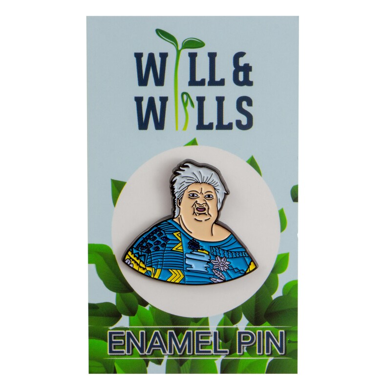 Wat Lady Meme Enamel Pin - Etsy