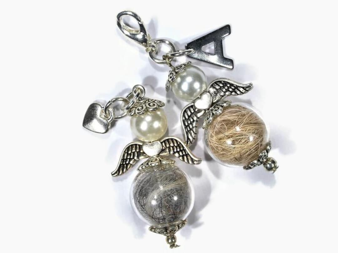 Memorial Angel Jewelry in Your Choice of Color, Personalized With a ...