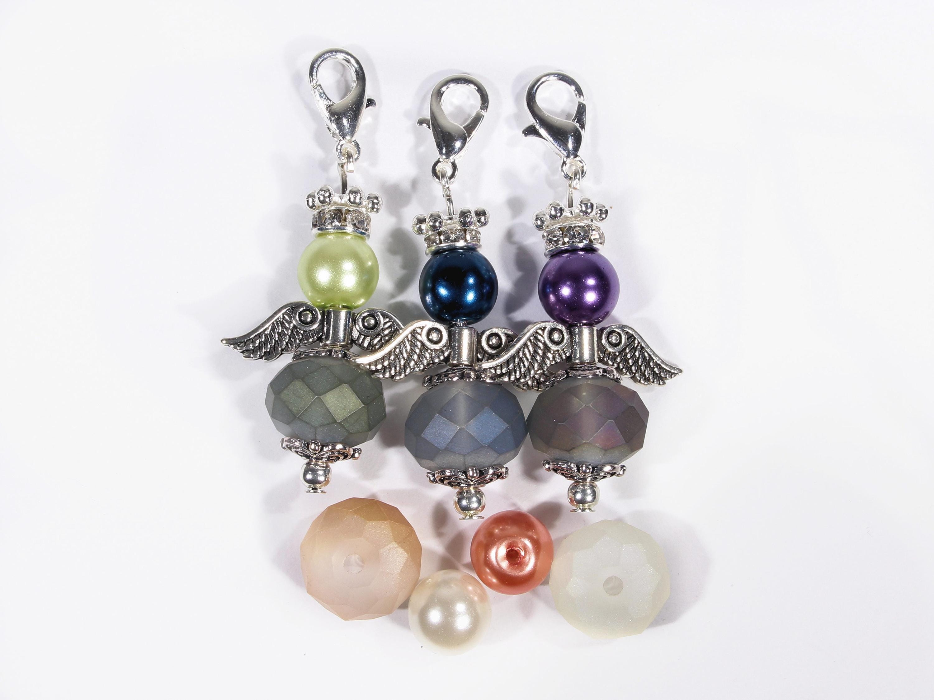 10 Guardian Angel Pendant Craft Set Angel Charms Esoteric ...