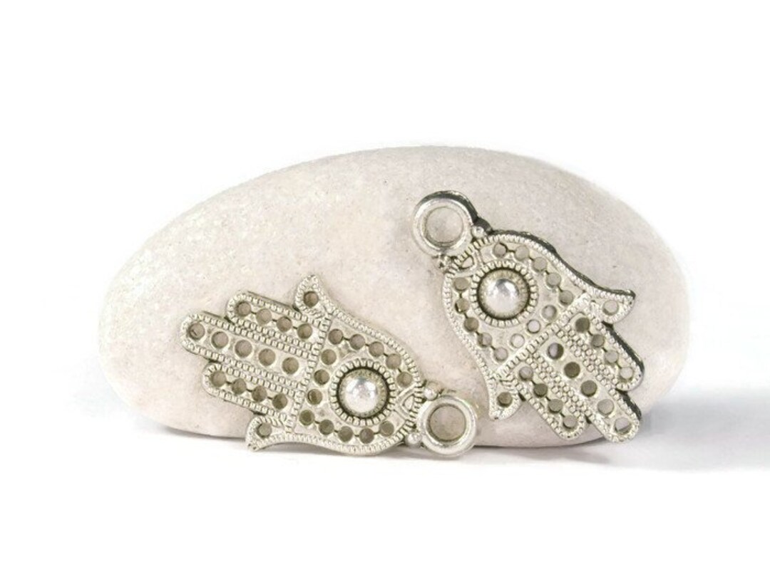 25 Pendants Hamsa Hand, Hand of Fatima, Fatima Hand Pendant, Hand ...