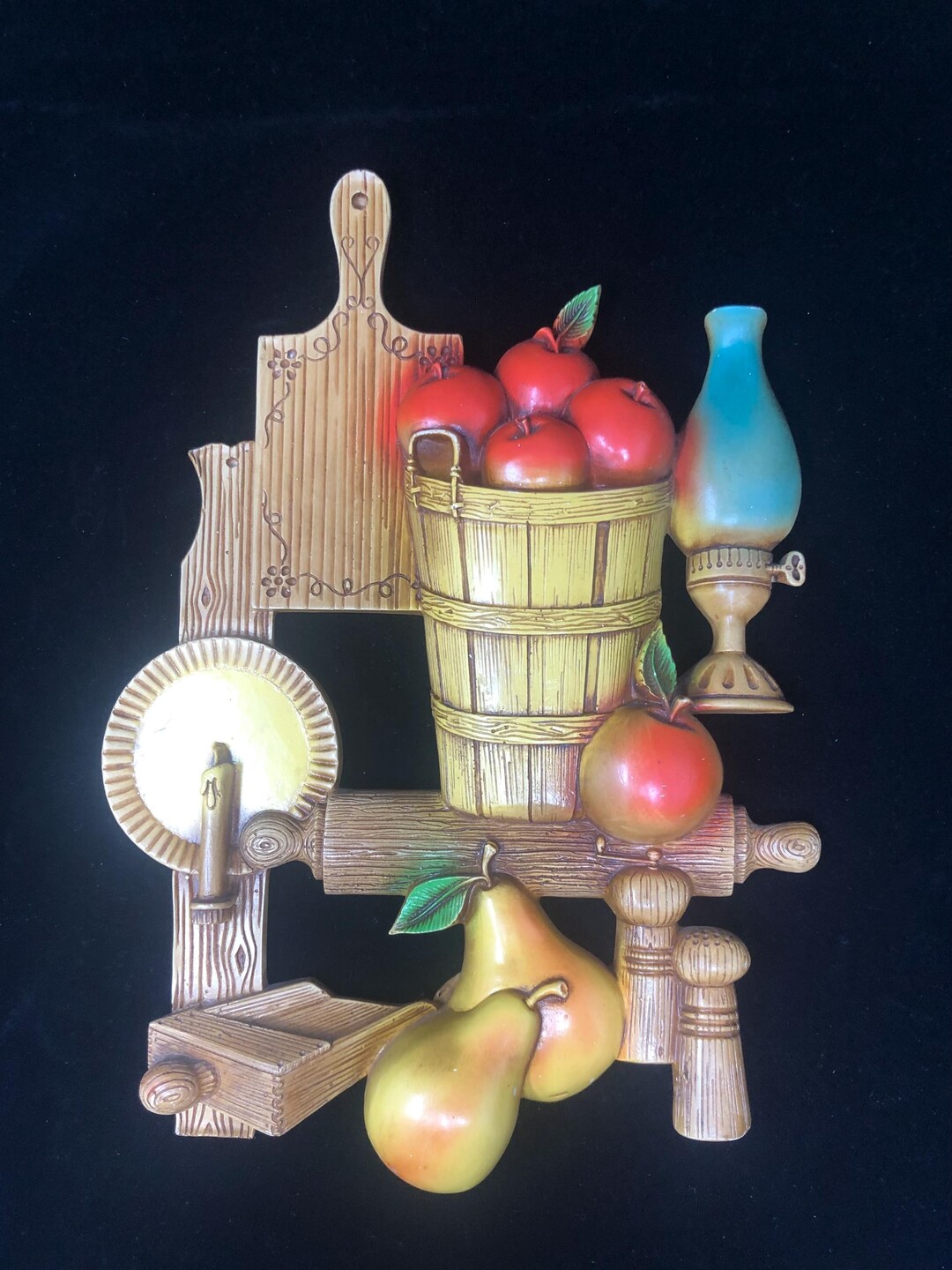 Miller Studios Colonial Kitchen Wall Decor: 1976 Bicentennial Fruit ...