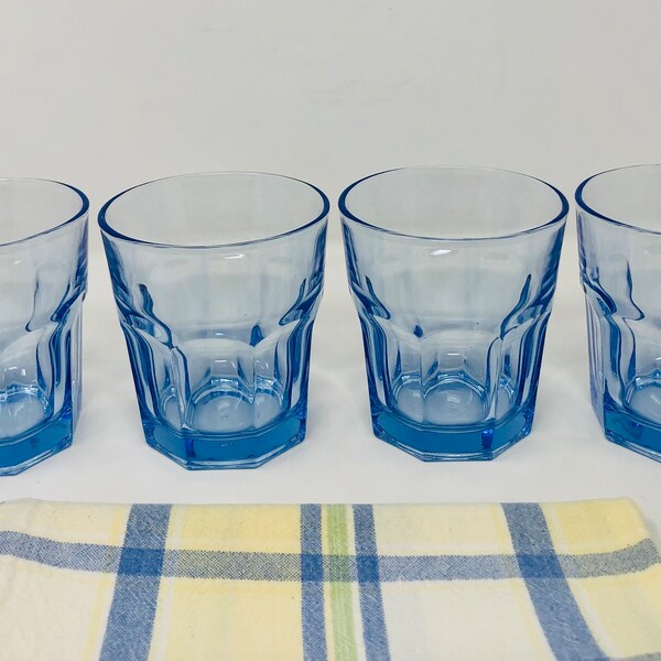 Libbey Light Blue Juice Glass - Etsy
