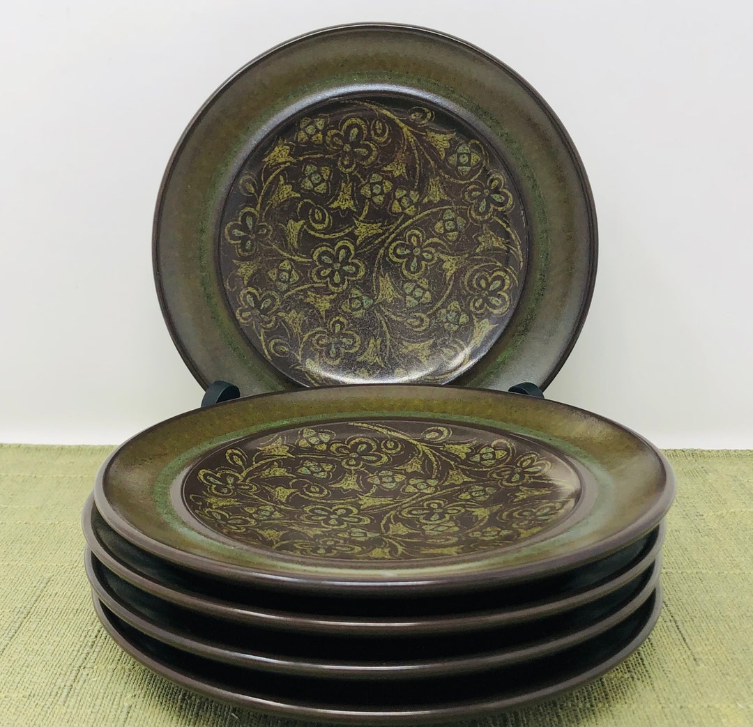 Franciscan Madeira BREAD Plates Set of 5 Mediterranean Dinnerware 1960s ...