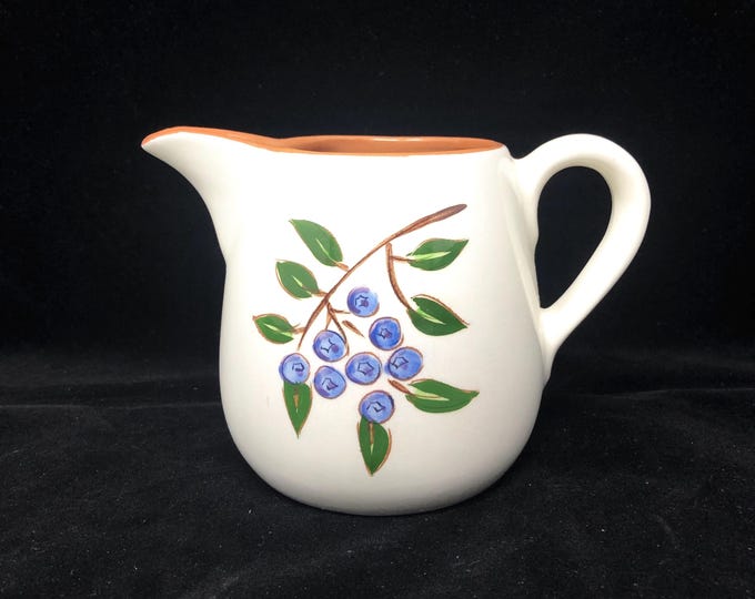 Stangl Blueberry 20-ounce Pitcher Stangl Pottery Blueberry Small ...