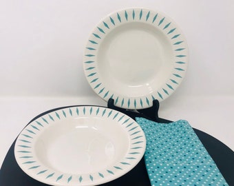 Homer Laughlin Diamond Pattern China - Etsy