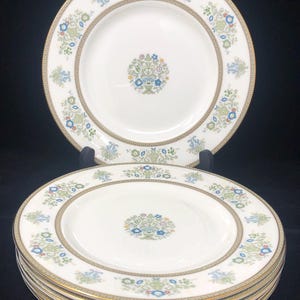 Henley by Minton SALAD PLATES Set of 6 1970s English Dinnerware Henley ...