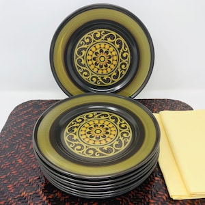 1970s Mikasa Dinnerware Verona by Mikasa Salad Plates Set of 8 Spanish ...