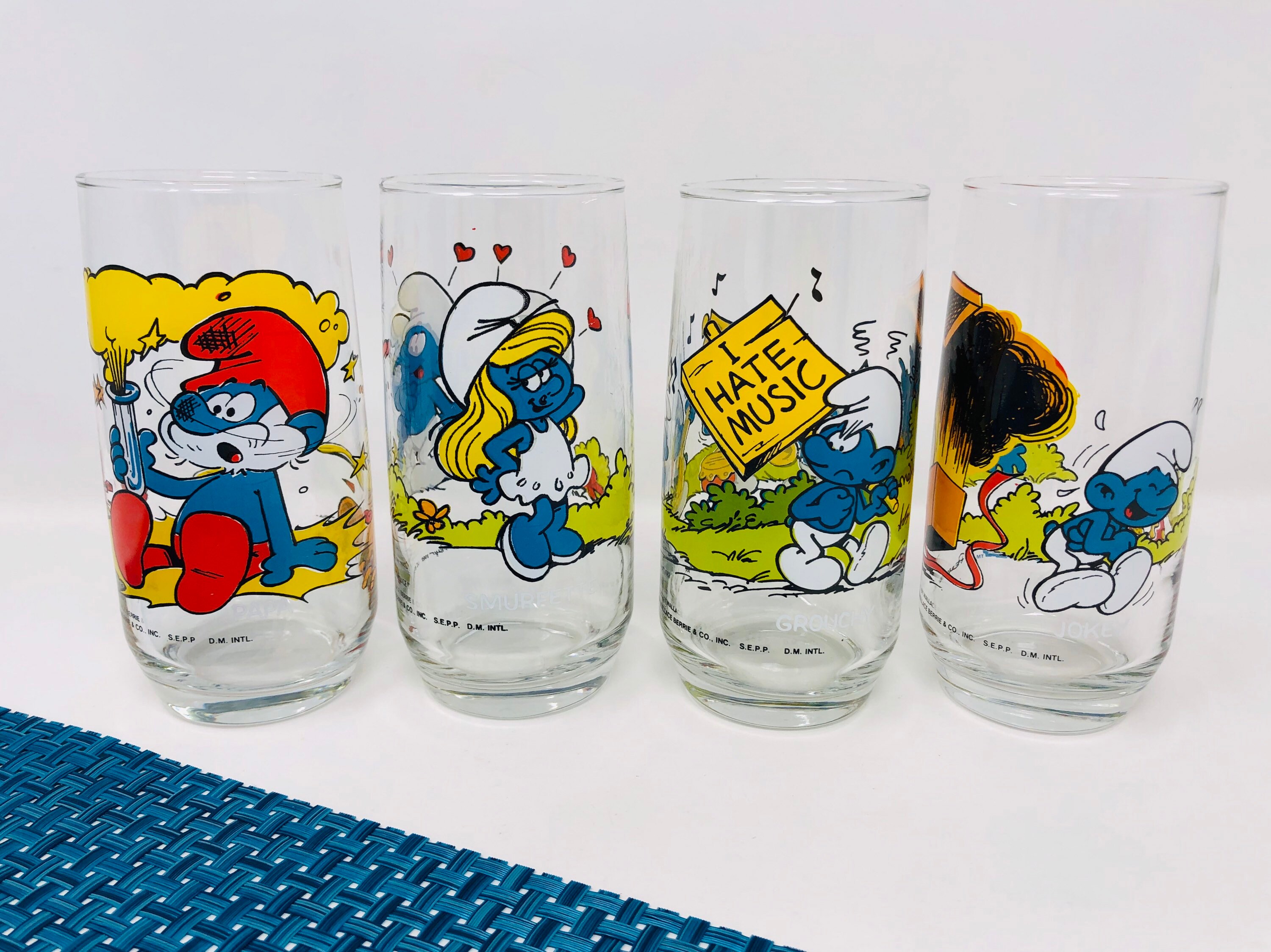 Collectibles Memorabilia Smurfs Collector Tumblers Grouchy Smurfette ...