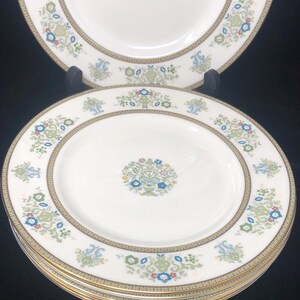 Henley by Minton SALAD PLATES Set of 6 1970s English Dinnerware Henley ...