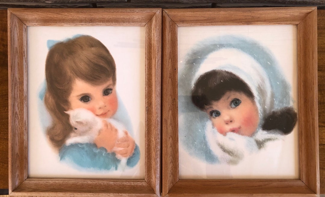 Northern Tissue Girls Framed Prints Set of 2 Northern Bathroom Tissue ...