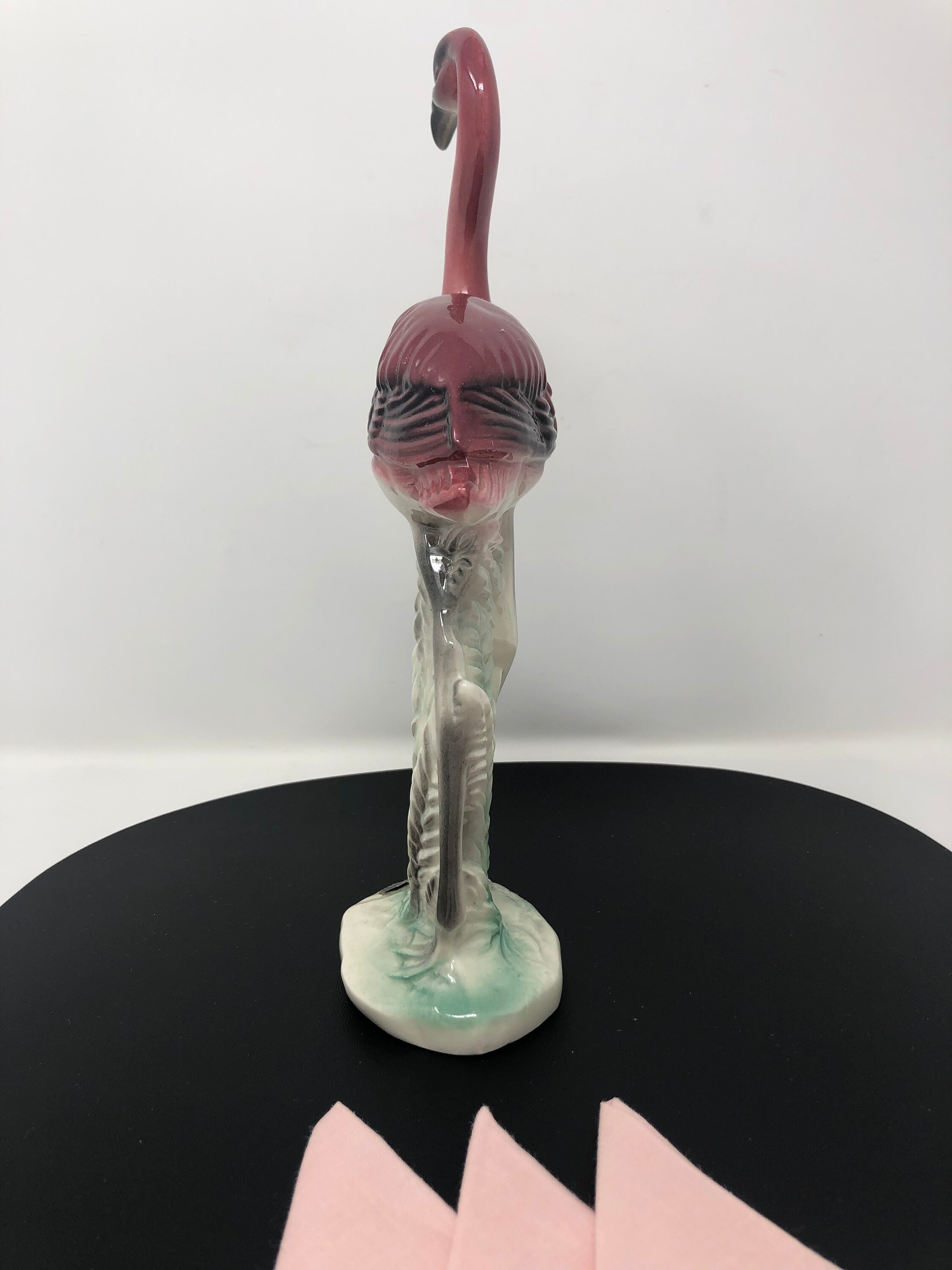 Pink Flamingo Figurine 1950s California Ceramic Flamingo - Etsy
