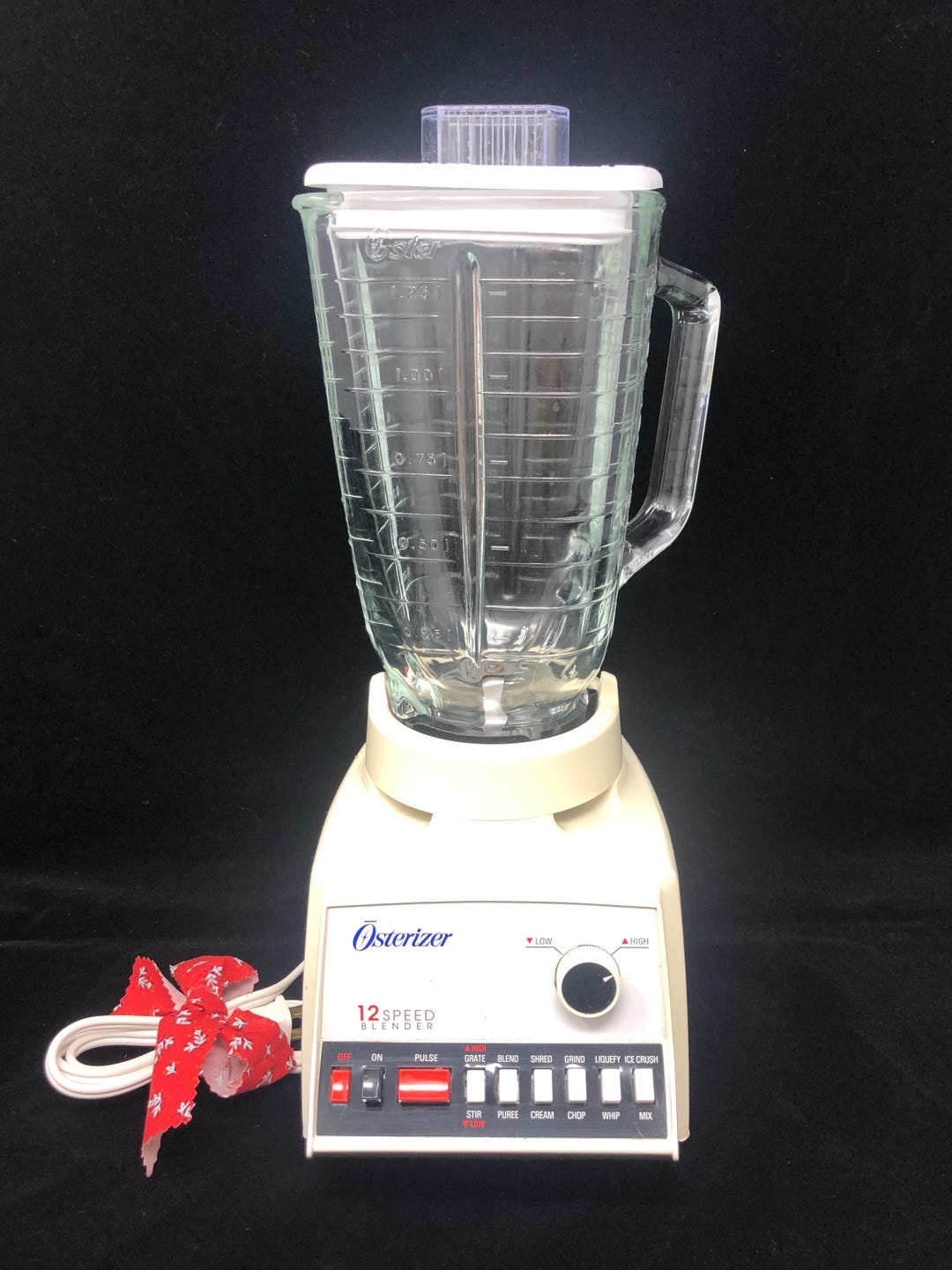 Osterizer Blender Almond White 12 Speed Blender Oster 1970s 1980s Model ...