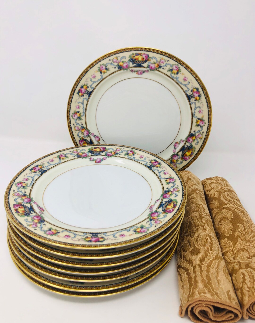 Thomas Bavarian China Briarcliff by Thomas Luncheon Plates Set of 8 ...