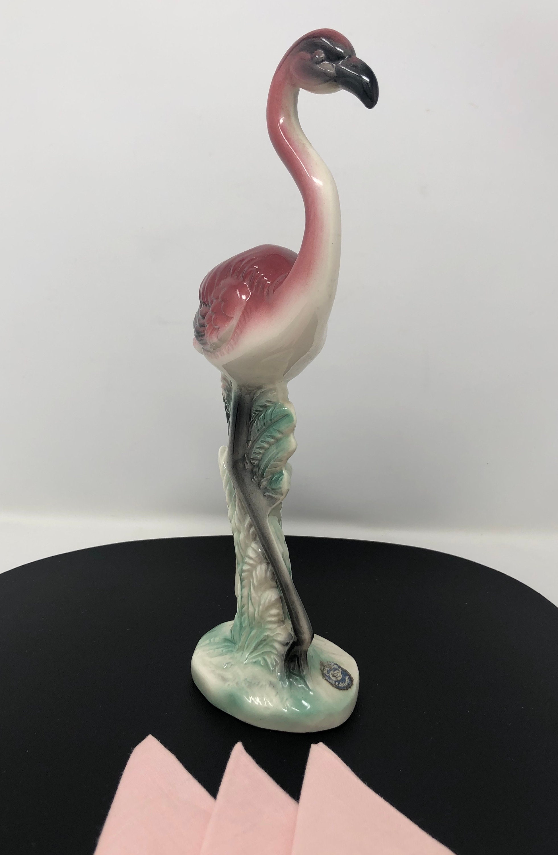 Pink Flamingo Figurine 1950s California Ceramic Flamingo - Etsy